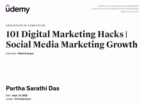 Partha Sarathi Das On Linkedin Newbeginning Udemy Wipro Digitalamarketing Learningandgrowing