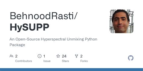 GitHub BehnoodRasti HySUPP An Open Source Hyperspectral Unmixing Python Package