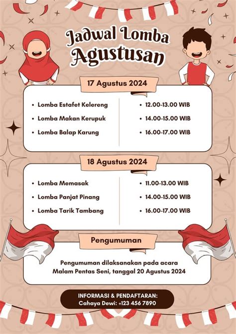Gratis Desain Contoh Lomba Canva