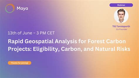 Webinar Recording Rapid Geospatial Analysis For Forest Carbon Projects