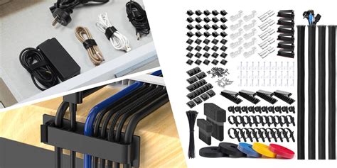 Clean Up Cords For Years With This 323 Piece Cable Management Kit At