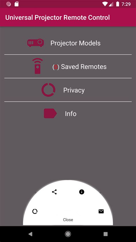 Android Için Universal Projector Remote Control Apk İndir