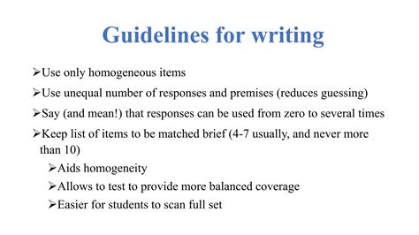 Comparison Between Objective Type Tests And Subjective Type Tests Pptx