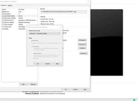 Vmware Workstation Pro 17 0 2 Hard Disk Advanced Setting Grayed Super User