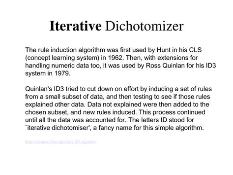 Ppt Rule Induction Ross Quinlans Id3 Algorithm Powerpoint Presentation Id3132318