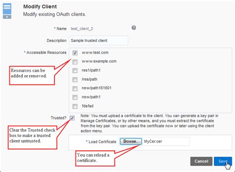 updating oauth clients