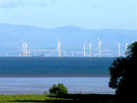 Robin Rigg Windfarm Photo Uk Beach Guide
