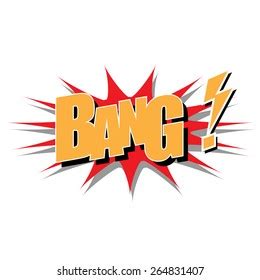 Bang Comic Speech Bubble Cartoon Stock Vector (Royalty Free) 264831407