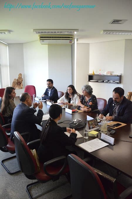 မြန်မာနိုင်ငံရှိ တက္ကသိုလ်များနှင့် ဘရာဇီးလ်နိုင်ငံ Federal University Of Goiás Ufg တို့အကြား