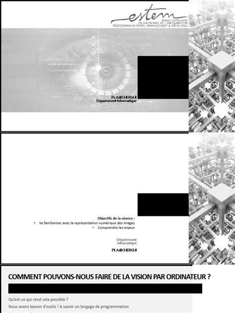 Computer Vision Chapitre 2 Introduction à Opencv Pdf