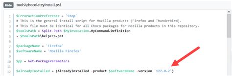 Handling Package Versioning In Chocolatey