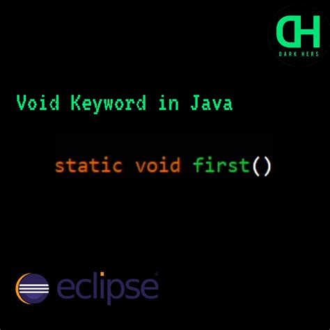 Void Keyword In Java