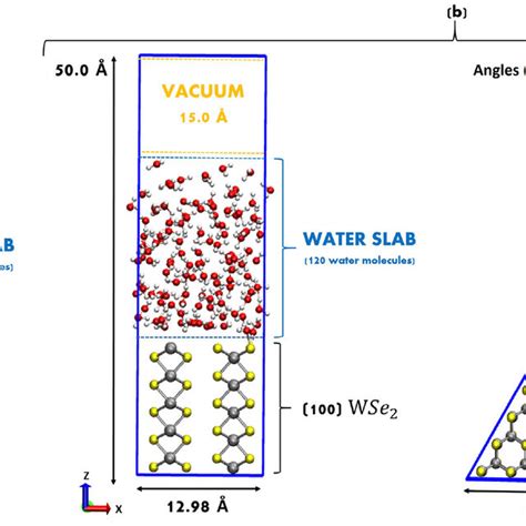 A Dft Md Simulation Box Shows The Wo 3 Liquid Water Interface 616