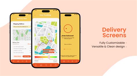 Food Delivery App Ui Kit Food App Design Food Mobile App Delivery Ui Figma