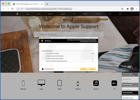 Macos Security Pop Up Scam Mac Removal Steps And Macos Cleanup