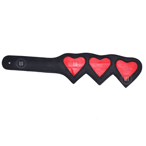 3 Hearts Spanking Paddle Bela International