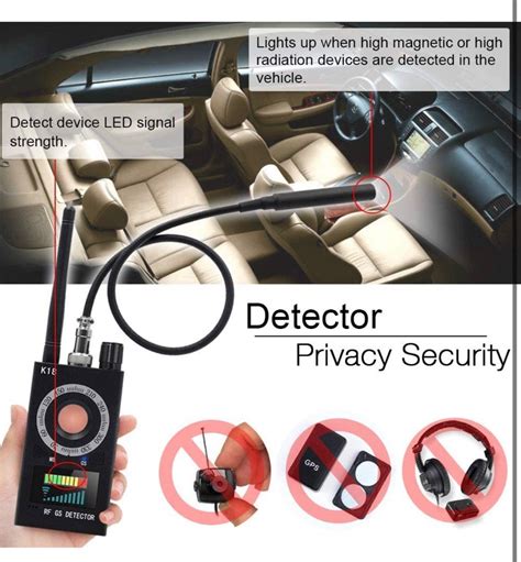 Jmdhkk Hidden Camera Detectors Anti Spy Detector Bug Detector Gps Detector Rf Detector Scanner