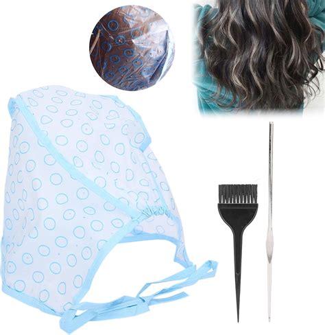 Disposable Hair Coloring Highlighting Cap Hair Highlighting Cap Kit