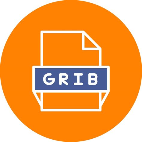 Grib File Format Icon 16979342 Vector Art At Vecteezy