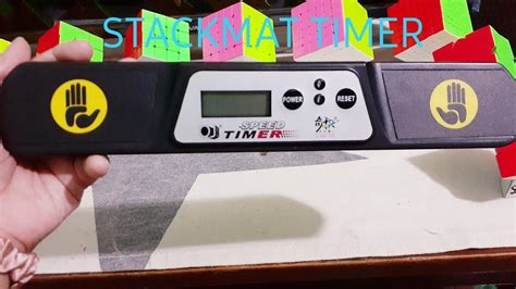 My First Stackmat Timer Youtube