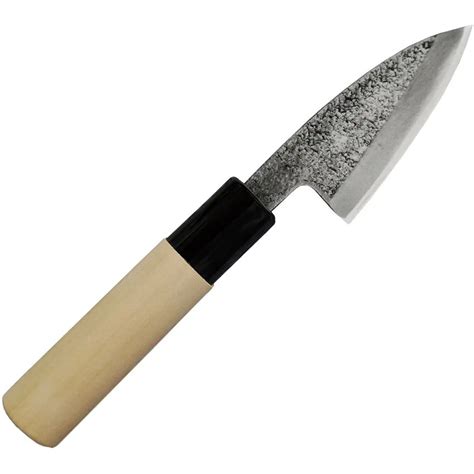 Mikihisa 034 Deba Fixed Blade Knife 105mm Wood Handles