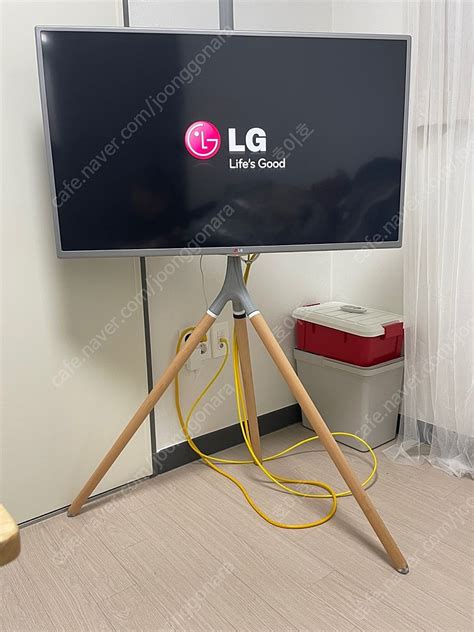 Lg 39인치 모니터 티비 삼각캔버스 거치대 Tv 중고나라