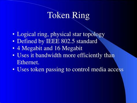 Ppt Lesson 14 Token Ring Powerpoint Presentation Free Download Id