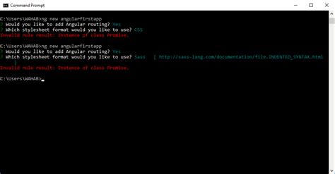 Angular How To Fix Invalid Rule Result Instance Of Class Promise While Creating My First
