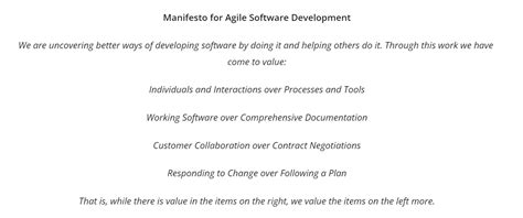Scrum And The Manifesto For Agile Software Development Kaizenko