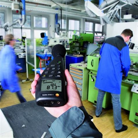 Test Teknik – testo 816-1 2. Sınıf Gürültü Ölçüm Cihazı