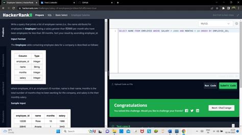 Hitesh Nawin On Linkedin Github Sql Sqldatabase Sqlqueries