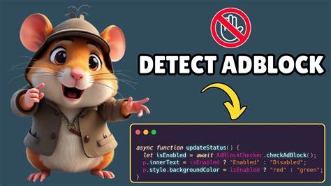 how to detect adblock in javascript youtube