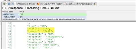 Parameterized Cds View With Odata Sapcodes