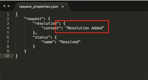 how to update a request based on certain values
