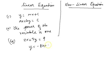 Solved What Is The Difference Between A System Of Linear Equations And