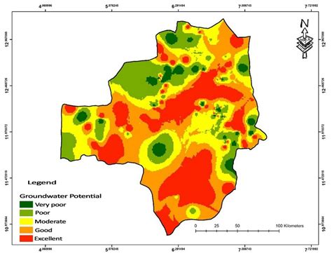 Groundwater Potential Map Download Scientific Diagram