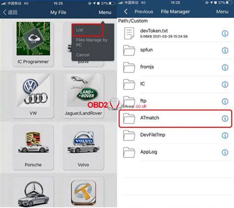 Yanhua Mini Acdp Data Export Operation Guide Ios System