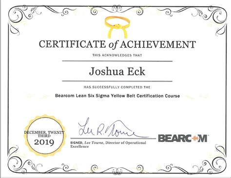 Josh Eck On Linkedin Yellowbelt Leansixsigma