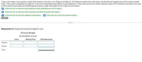 solved input prices and input quantitiesbalance sheet1