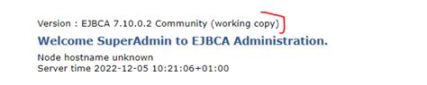 Upgrade From To Need Advise Help Keyfactor Ejbca Ce Discussion Github
