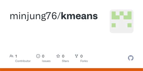 Github Minjung76kmeans