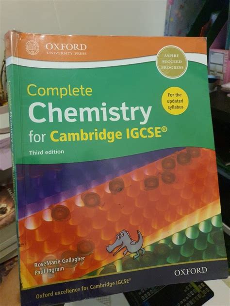 Igcse Chemistry Textbook Hobbies Toys Books Magazines Textbooks On Carousell
