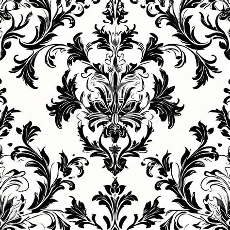Damask Elaborate Symmetrical Patterns With A Raised Design Clse Stock