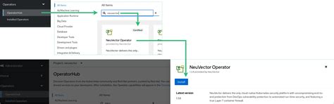 container security how to quickly install neuvector 5 on openshift 4