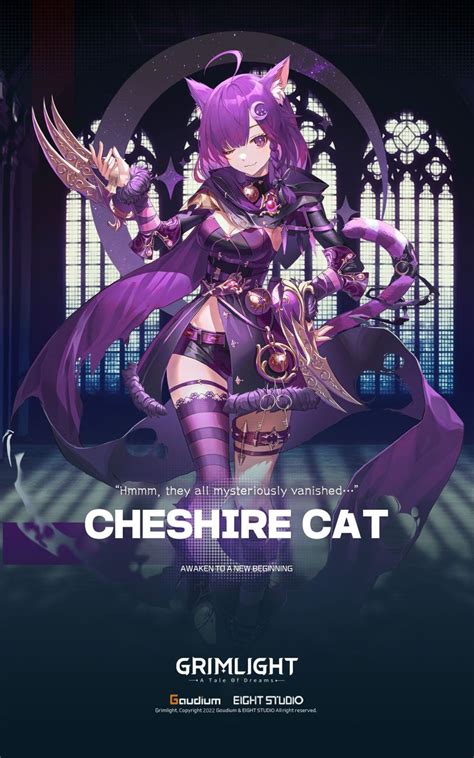 Cheshire Cat Grimlight Danbooru