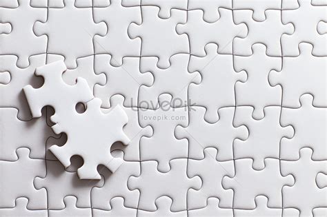 흰색 퍼즐 조각