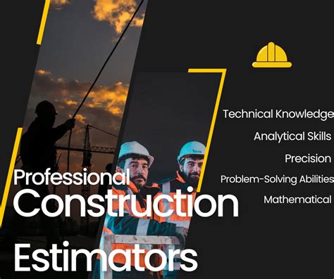 The Role Of Professional Construction Estimators A Comprehensive Guide Pinch Estimating