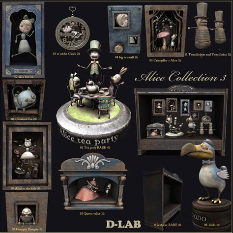 Second Life Marketplace D Lab Alice Collection 3 03