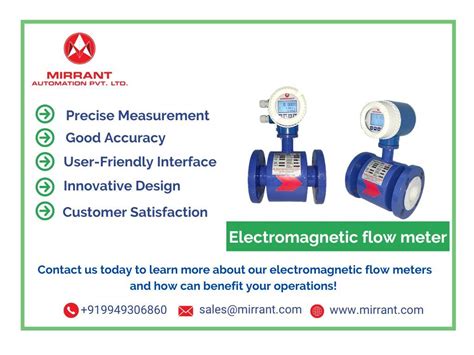 Mirrant Automation Private Limited On Linkedin Flowmeter Electromagnetic Industrial Reliable