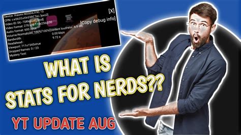 how to enable stats for nerds in youtube video settings youtube new